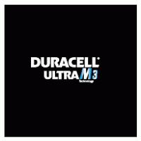 Duracell Ultra M3 Technology Logo PNG Vector (EPS) Free Download