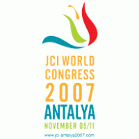 JCI World Congress 2007 - Antalya Logo PNG Vector (AI) Free Download