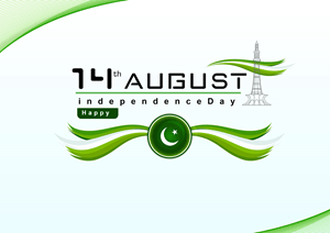 Pakistan14 august independence Day Logo PNG Vector (PDF) Free Download