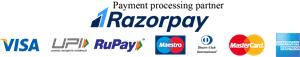 Razorpay with all cards & UPI - Long Logo Vector (.EPS) Free Download
